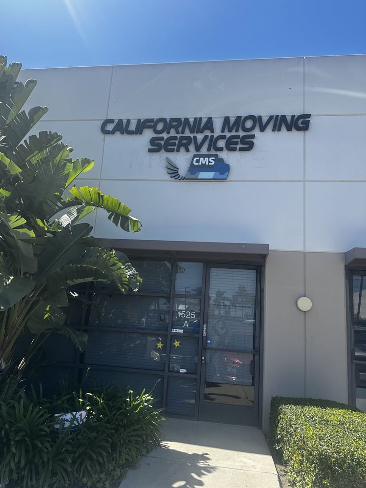 CALIFORNIA MOVING SERVICE SOLUTIONS - Updated August 2025 - 1525 N ...