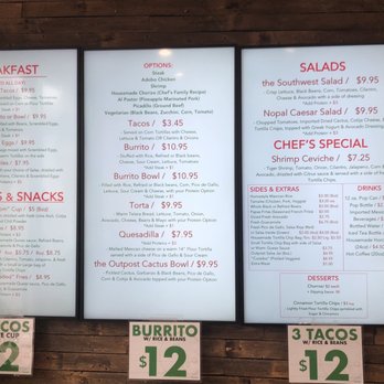 THE OUTPOST MEXICAN EATERY - Updated July 2024 - 43 Photos & 48 Reviews ...