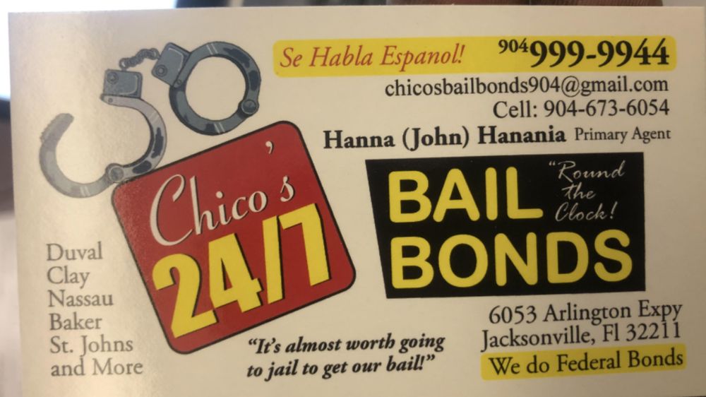 CHICO’S 24/7 BAIL BONDS - Updated December 2025 - Request Information - 6053 Arlington Expy ...