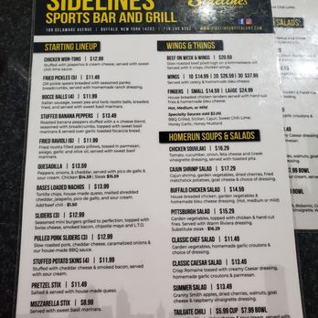 SIDELINES SPORTS BAR AND GRILL - Updated December 2024 - 223 Photos ...