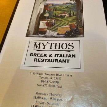 MYTHOS RESTAURANT - Updated December 2025 - 34 Photos & 101 Reviews ...