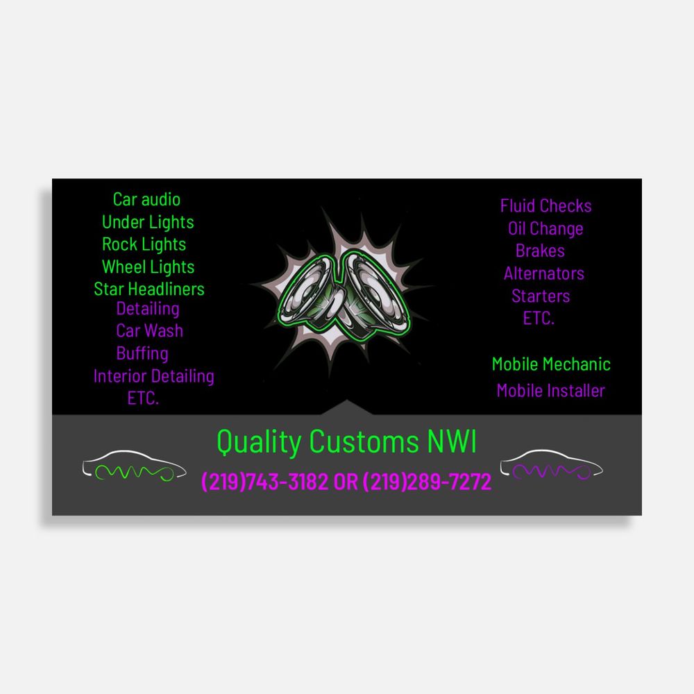 QUALITY CUSTOMS NWI - Updated December 2025 - Hammond, Indiana - Auto Detailing - Phone Number ...