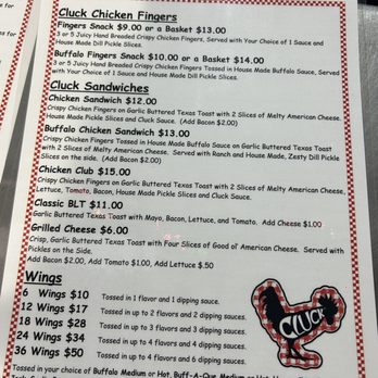 CLUCK CHICKEN - Updated September 2024 - 92 Photos & 160 Reviews - 1384 ...