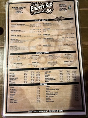 BAR86 - Updated October 2024 - 67 Photos & 74 Reviews - 900 S Cove View ...