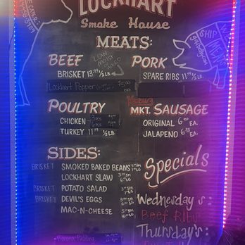 LOCKHART SMOKEHOUSE - Updated August 2025 - 1076 Photos & 1319 Reviews ...