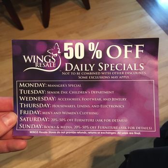WINGS RESALE STORE - Updated November 2025 - 13 Photos & 12 Reviews ...