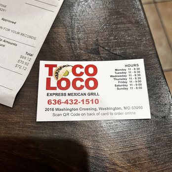 TACO LOCO EXPRESS MEXICAN GRILL - Updated October 2025 - 37 Photos & 42 ...