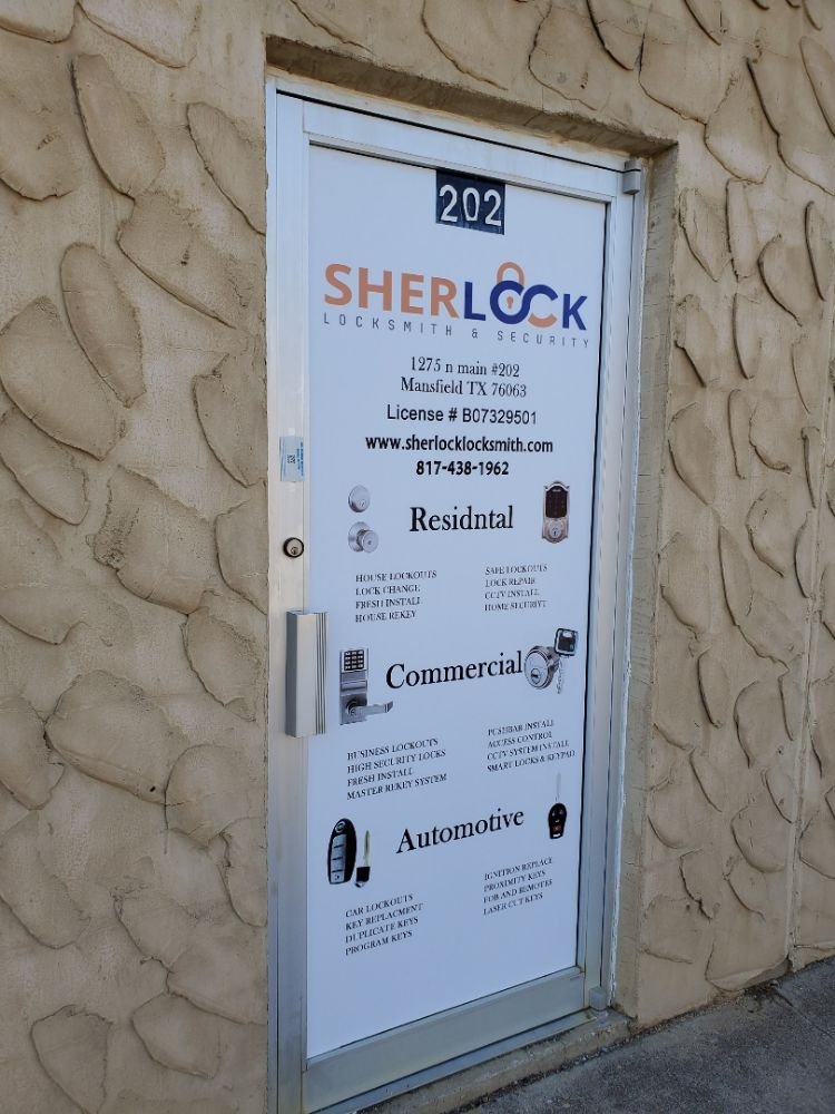 SHERLOCK LOCKSMITH & SECURITY- MANSFIELD - Updated May 2024 - 1275 N Main St, Mansfield, Texas ...