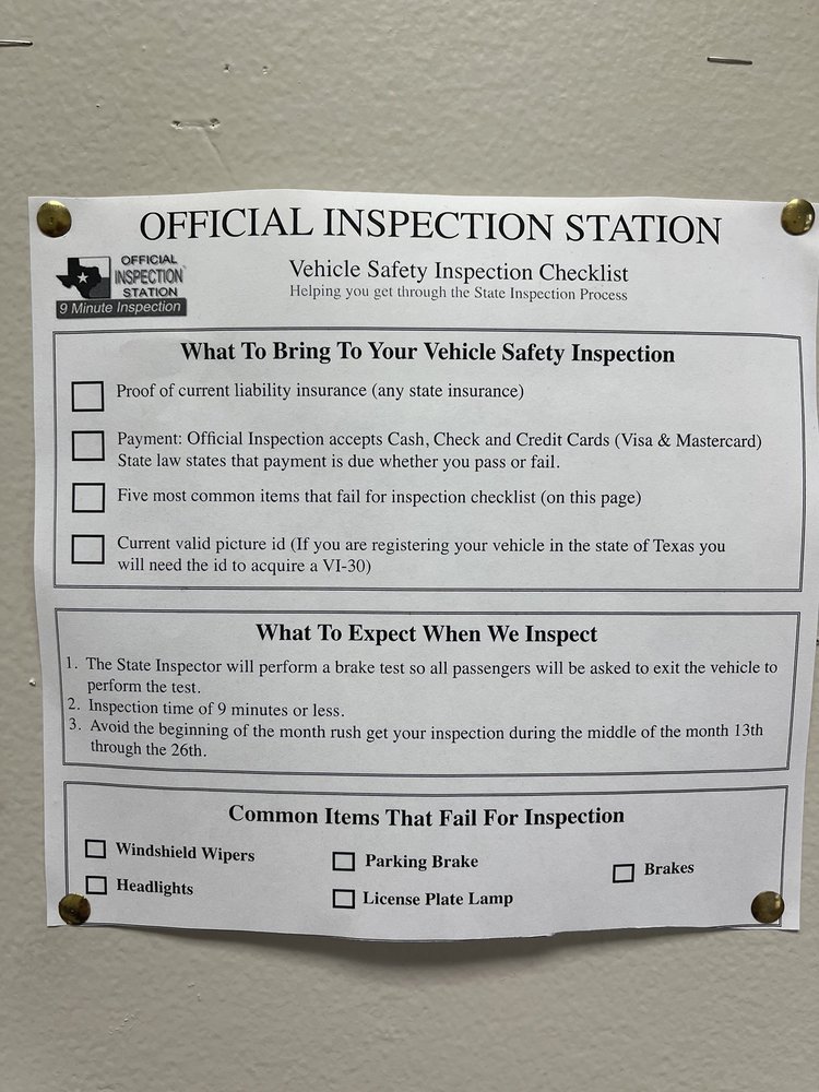 EZ STATE INSPECTION - Updated July 2025 - 20 Reviews - 421 Sawdust Rd ...