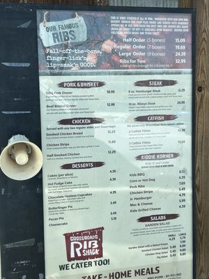 CROSSROADS RIB SHACK - Updated July 2025 - 61 Photos & 96 Reviews - 201 ...