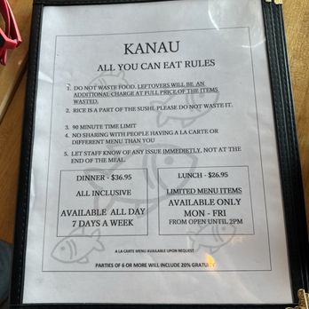 KANAU SUSHI - Updated October 2024 - 1058 Photos & 221 Reviews - 2850 ...