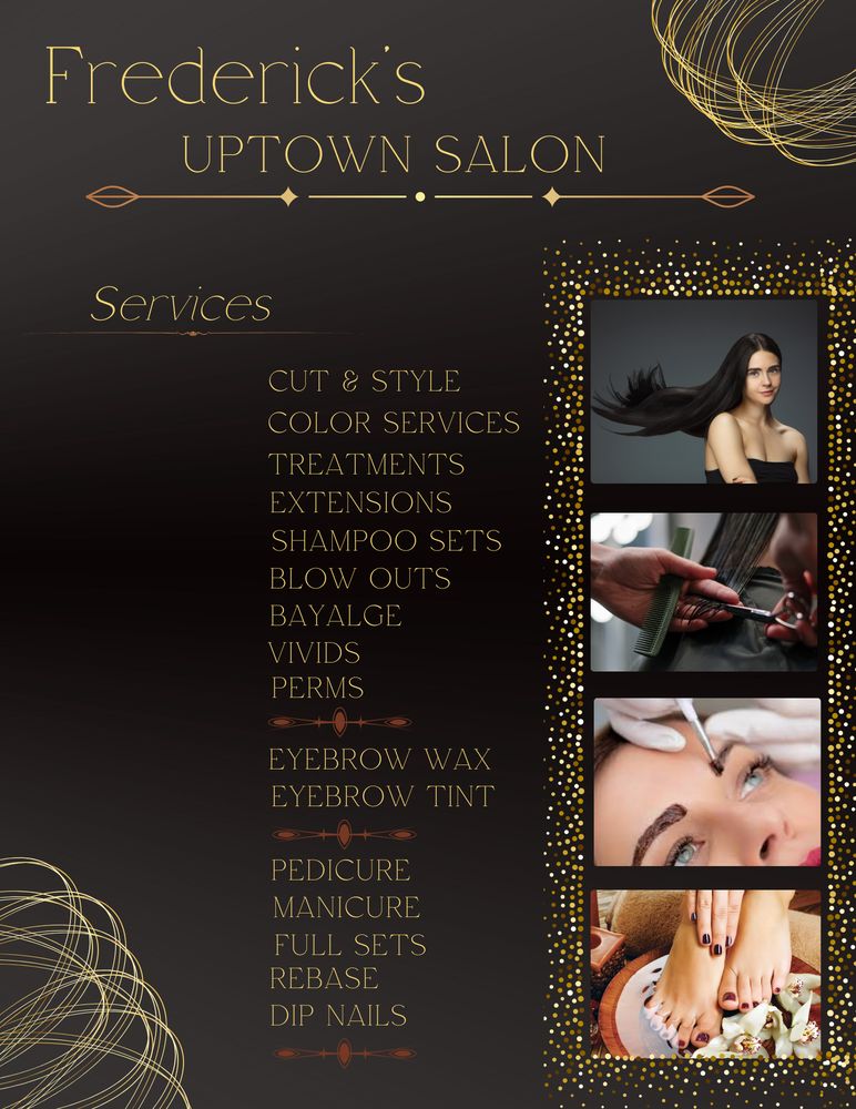 FREDERICK’S UPTOWN SALON - Updated December 2025 - 630 Main St ...