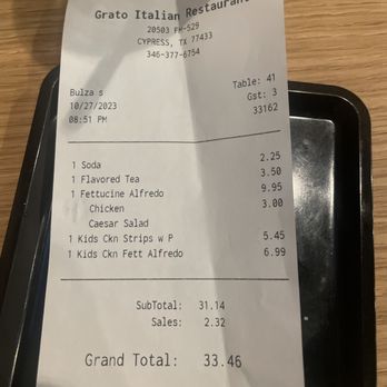 GRATO ITALIAN RESTAURANT - Updated May 2025 - 140 Photos & 156 Reviews ...