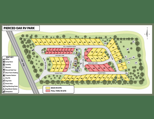 PIERCED OAK RV PARK - Updated January 2026 - 23000 FM 306, Canyon Lake ...