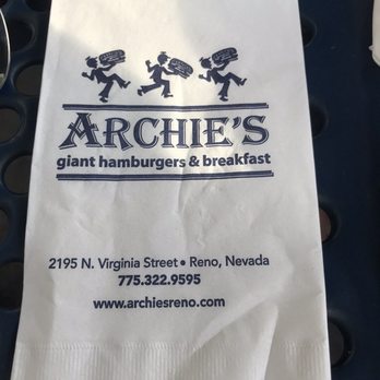 ARCHIE’S GIANT HAMBURGERS & BREAKFAST - Updated October 2025 - 693 ...