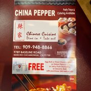 CHINA PEPPER - 198 Photos & 160 Reviews - 9789 Baseline Rd, Rancho ...