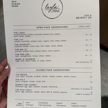 LAYLA BAGELS AND COFFEE - Updated February 2025 - 65 Photos & 44 ...