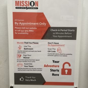 MISSION ESCAPE GAMES - Updated December 2025 - 140 Photos & 589 Reviews ...