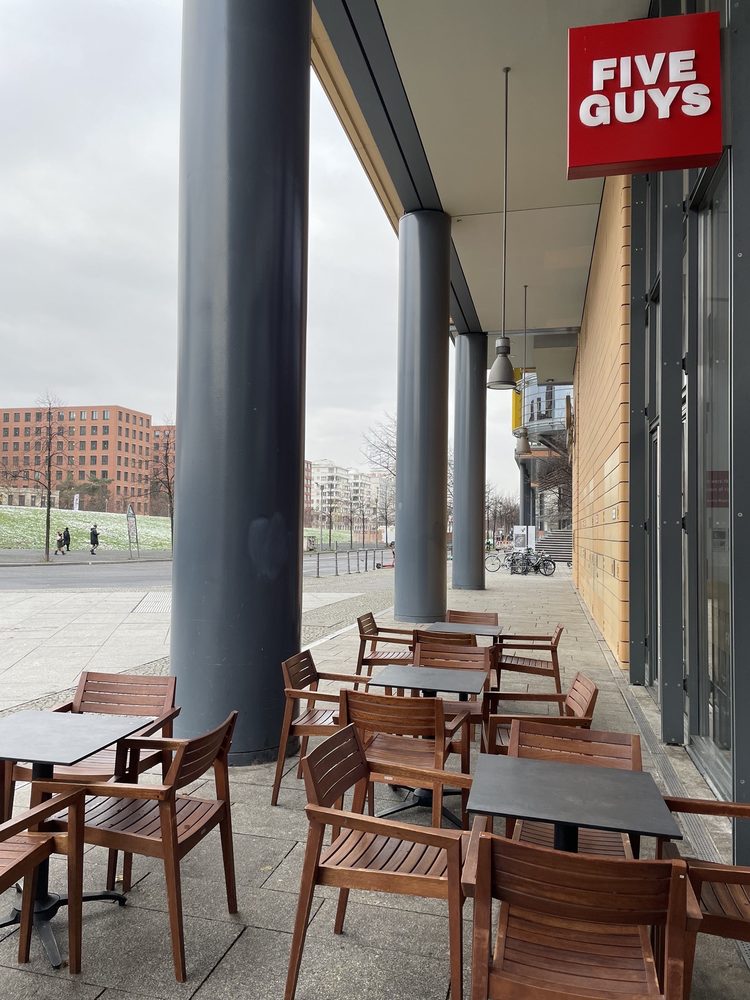 FIVE GUYS - Updated December 2024 - Potsdamer Platz 11, Berlin, Germany ...