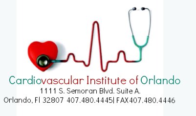 THE CARDIOVASCULAR INSTITUTE OF ORLANDO - Updated December 2025 - 1111 ...