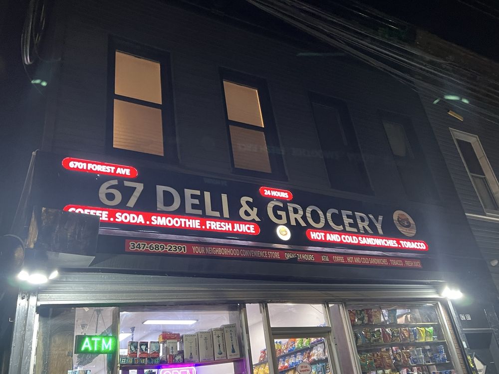 67 DELI & GROCERY - Updated April 2025 - 6701 Forest Ave, Queens, New ...