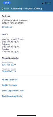 KAISER PERMANENTE LABORATORY - Updated December 2025 - 16 Reviews ...