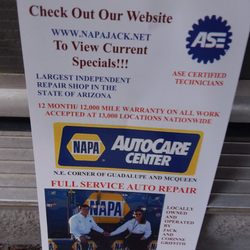 NAPA AUTO CARE CENTER - 42 Reviews - 875 N Mcqueen Dr, Gilbert, Arizona ...