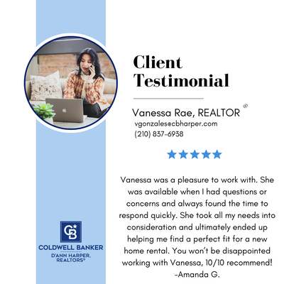 VANESSA RAE COLDWELL BANKER D’ANN HARPER - 7523 N Loop 1604 W, San ...