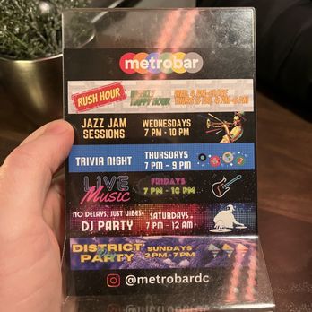 METROBAR DC - Updated August 2024 - 250 Photos & 109 Reviews - 640 ...