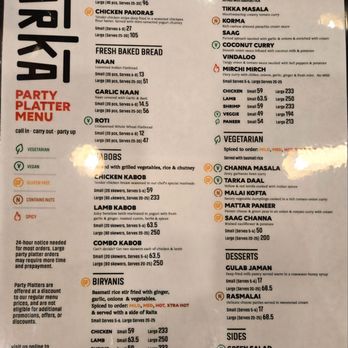 TARKA INDIAN KITCHEN - WENDER PLAZA - Updated February 2025 - 112 ...