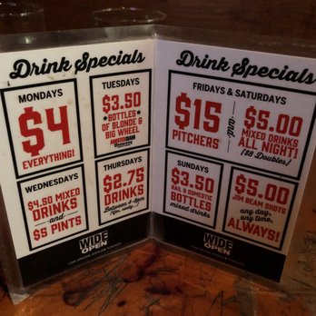 WIDE OPEN - Updated December 2025 - 32 Photos & 97 Reviews - 139A ...