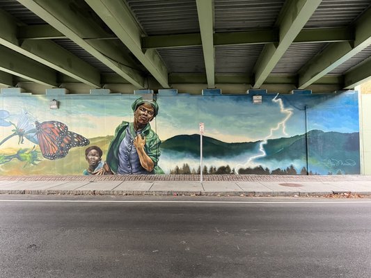 PUBLIC ART - ROAD TO FREEDOM MURAL - 1170 Niagara St, Buffalo, New York ...