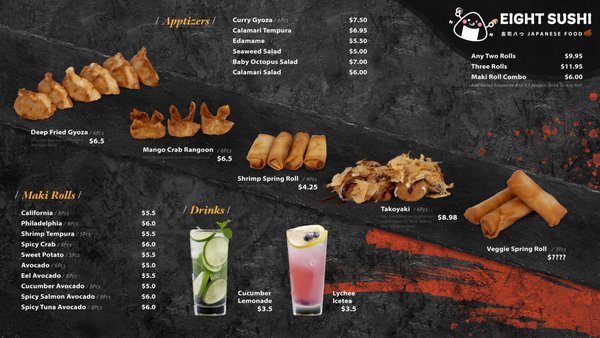 EIGHT SUSHI - Updated December 2025 - 6100 O St Gateway Mall, Lincoln ...