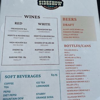 SIDESHOW - Updated December 2025 - 19 Photos & 16 Reviews - 5 ...