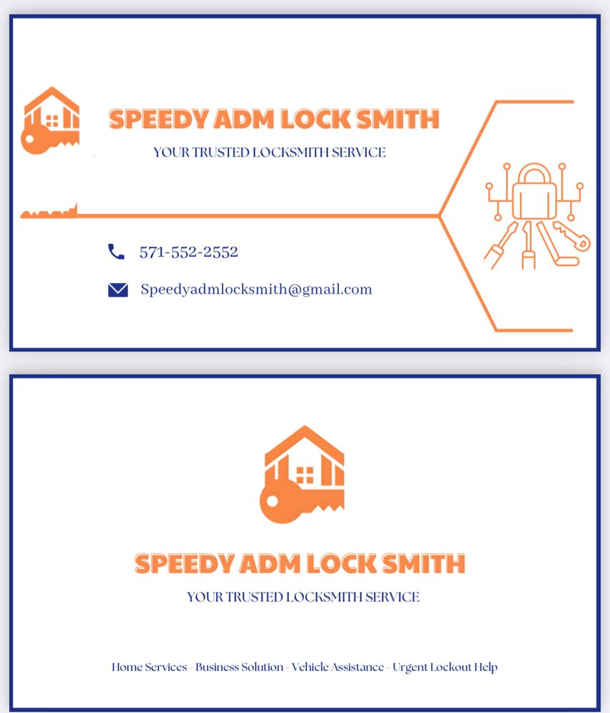 SPEEDY ADM LOCK SMITH - Updated February 2025 - Woodbridge, Virginia ...