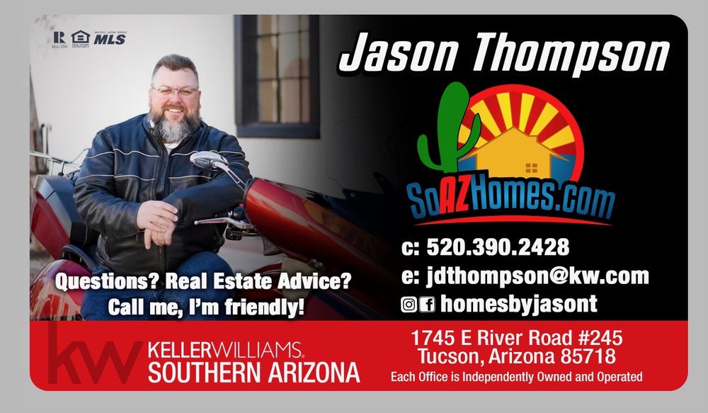 JASON THOMPSON - KELLER WILLIAMS SOUTHERN ARIZONA - Updated September ...
