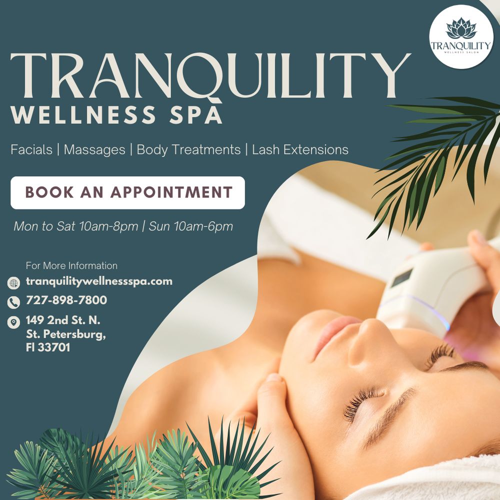 TRANQUILITY WELLNESS SPA - Updated October 2025 - 79 Reviews - 149 2nd St N, St. Petersburg ...