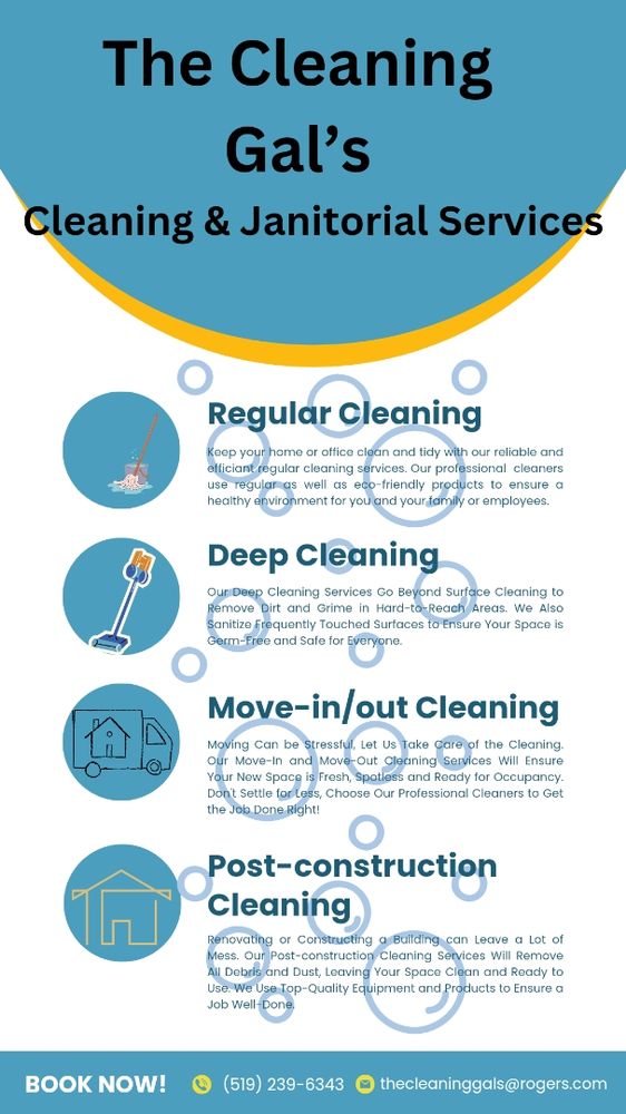 THE CLEANING GAL’S - Updated November 2024 - Cambridge, Ontario - Home ...