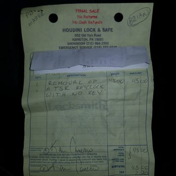 HOUDINI LOCK & SAFE - Updated October 2025 - 34 Reviews - 932 Old York ...