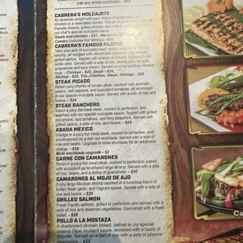 CABRERA’S MEXICAN CUISINE - Updated August 2024 - 885 Photos & 543 ...