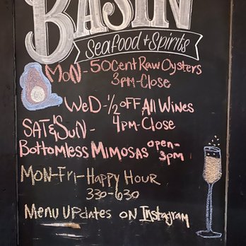 BASIN SEAFOOD & SPIRITS - Updated November 2025 - 692 Reviews & 977 ...