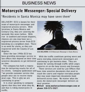 MOTORCYCLE MESSENGER - Updated July 2025 - 27 Reviews - 1223 Wilshire ...