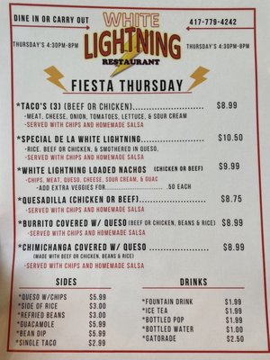 WHITE LIGHTNING RESTAURANT - Updated December 2025 - 18 Photos & 23 ...