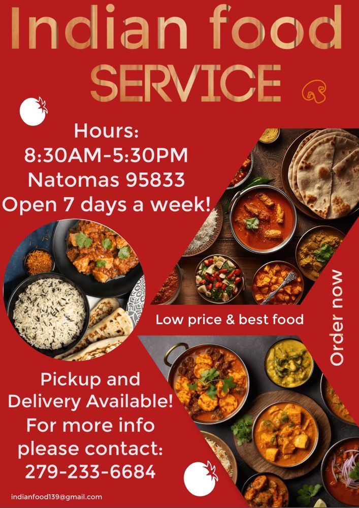 INDIAN FOOD SERVICE - Updated September 2025 - Sacramento, California ...