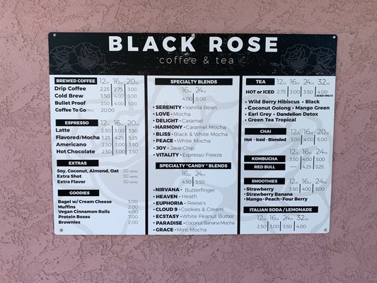 BLACK ROSE COFFEE & TEA - Updated August 2025 - 22 Photos & 55 Reviews ...