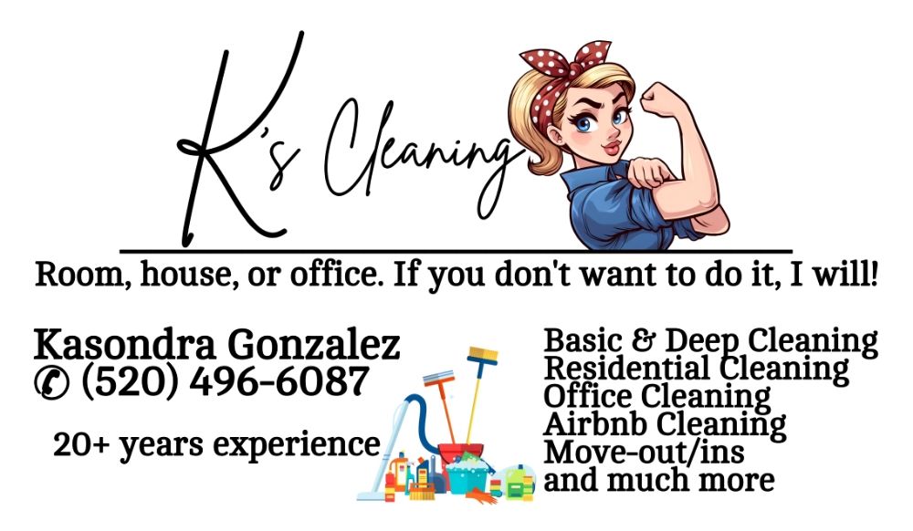 K’S CLEANING - Request a Quote - Tucson, Arizona - Home Cleaning - Phone Number - Yelp