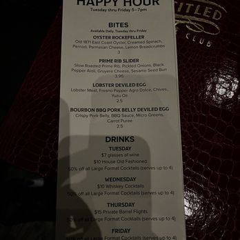 UNTITLED SUPPER CLUB - Updated August 2024 - 1182 Photos & 1239 Reviews ...