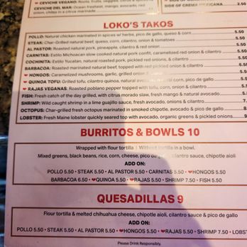 LOKOS TAKOS TAQUERIA - Updated October 2024 - 400 Photos & 404 Reviews ...