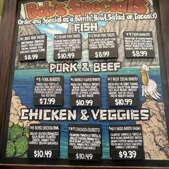 CABO BOBS BURRITOS - Updated October 2025 - 212 Photos & 157 Reviews ...