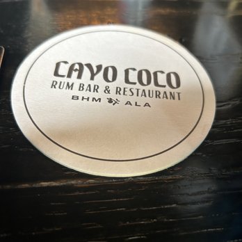 CAYO COCO RUM BAR & RESTAURANTE - Bar in Birmingham, Alabama at 2015 ...